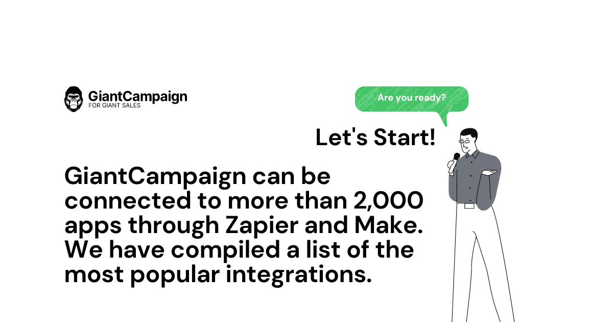 Most popular integrations - GiantCampaign