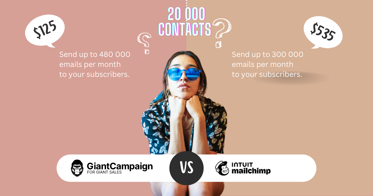 GiantCampaign vs Mailchimp - GiantCampaign